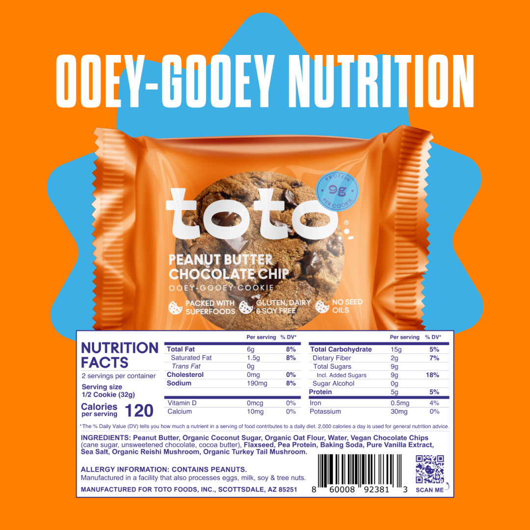 Peanut Butter Chocolate Chip – Toto Foods